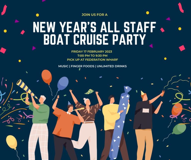 New Year's Boat Cruise Staff Party by Disability Co